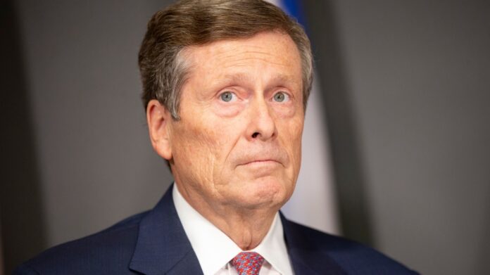 John Tory: A Career-Ending Mistake – The Story of Toronto's Former ...